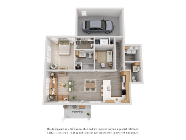 The Creekside Villas - Landis Homes