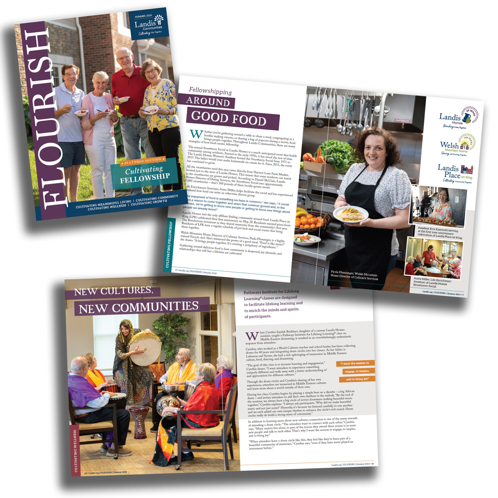 The Summer 2024 FLOURISH Magazine is Now Available! - Landis Homes in Lancaster, PA